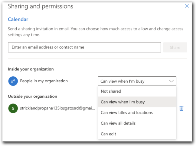 Setting a delegate to schedule a meeting on your behalf in Outlook ...